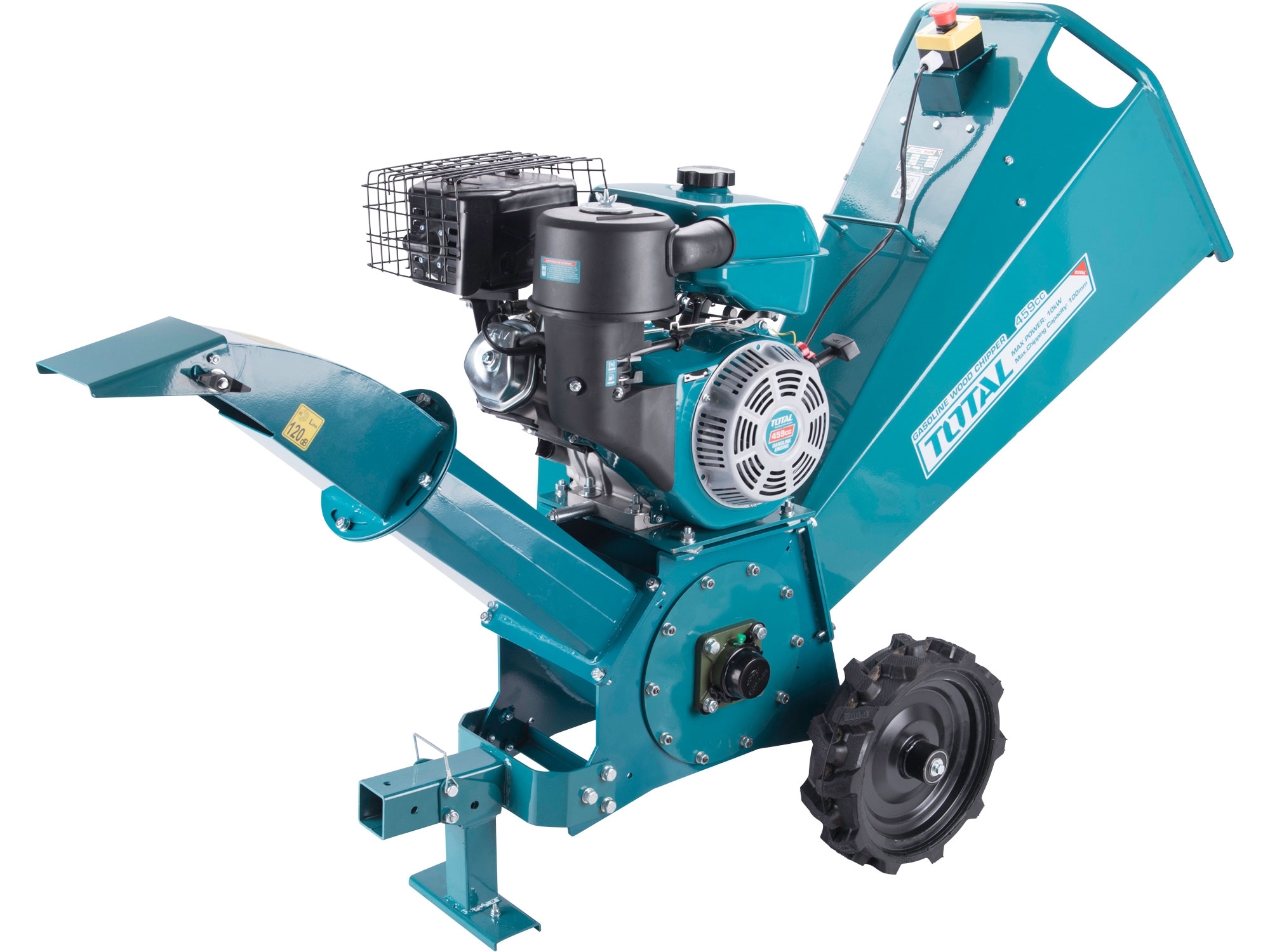 Štěpkovač TOTAL | Benzinový drtič větví | 7-35mm | 10kW | BOVRAM.cz