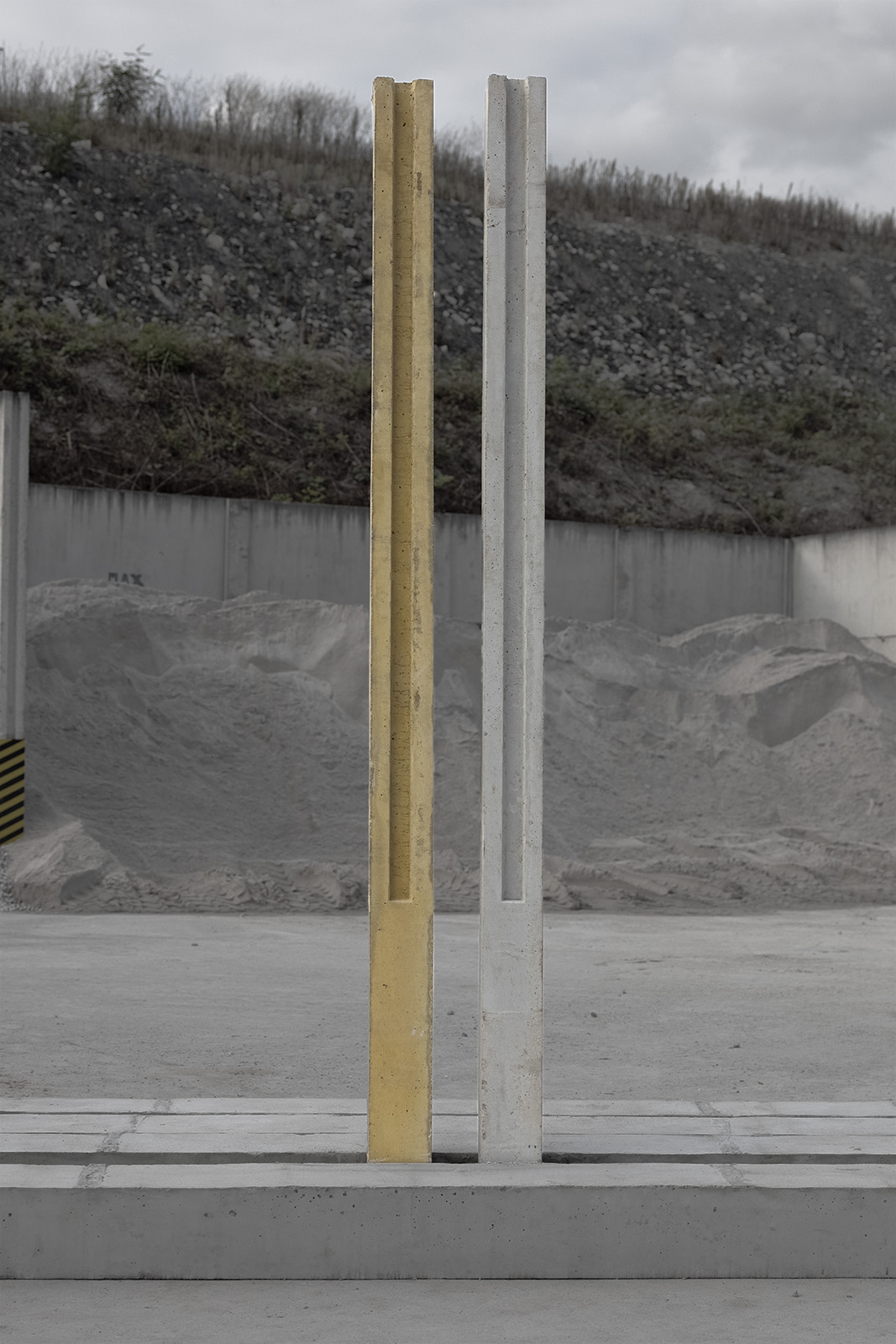 Plotový H- sloup - BP Brůna