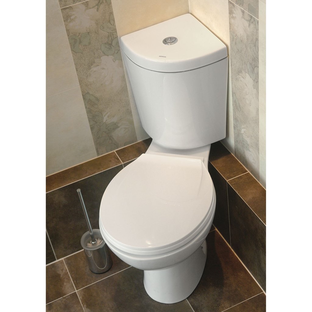 Rohové WC kombi NV-Corner KR 61 ZO se zadním odpadem a SoftClose ...