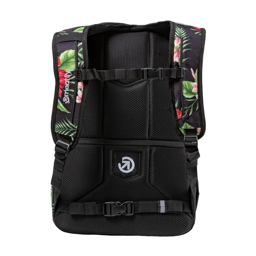 Meatfly Batoh Exile - Tropical Black - 24 L + PENÁL ZDARMA - Brašničky.cz
