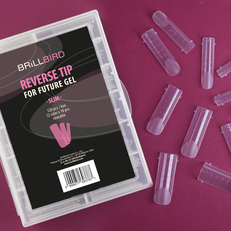 Reverse Tipy Slim - Square 120ks - BrillBird Czech