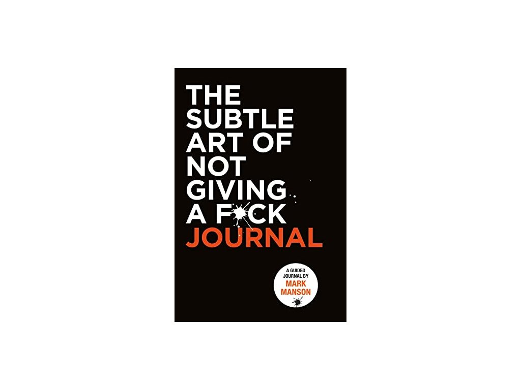 Subtle Art Of Not Giving A F Ck Journal Budget Books