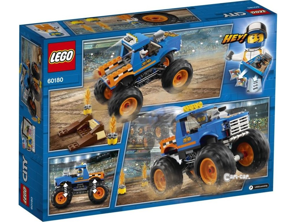LEGO® City 60180 Monster truck - Capi-cap.cz