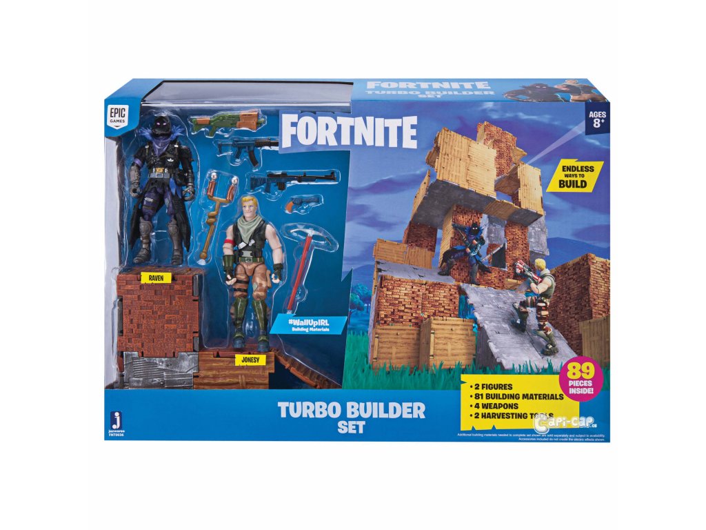 Fortnite Turbo Builder set: Raven a Jonesy - Capi-cap.cz