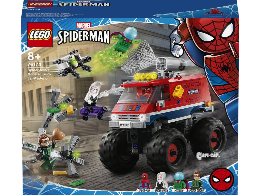 LEGO® Super Heroes 76174 SpiderMan v monster trucku vs. Mysterio - Capi ...
