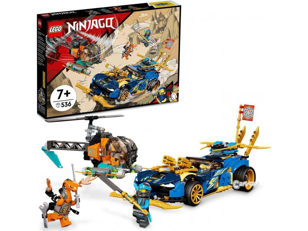 LEGO® NINJAGO® 71776 Závoďák Jaye a Nyi EVO - Capi-cap.sk