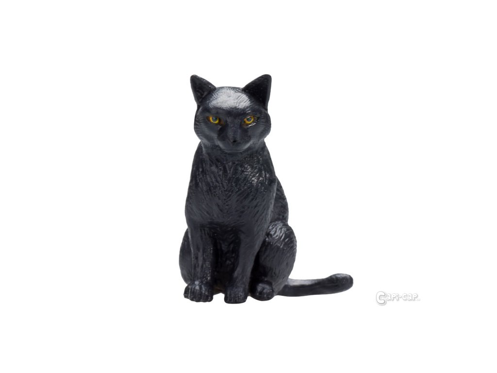 Mojo Animal Planet Mačka čierna sediaca - Capi-cap.sk