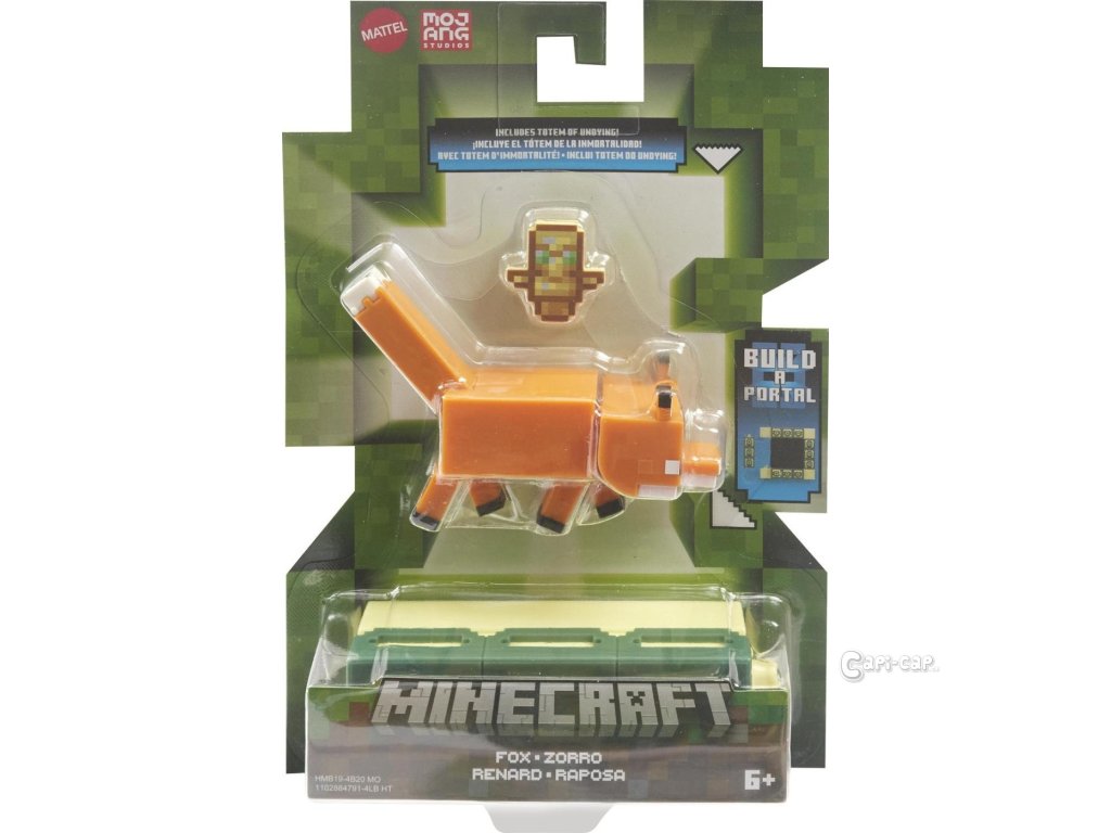 Minecraft figurka FOX 9 cm - Capi-cap.sk