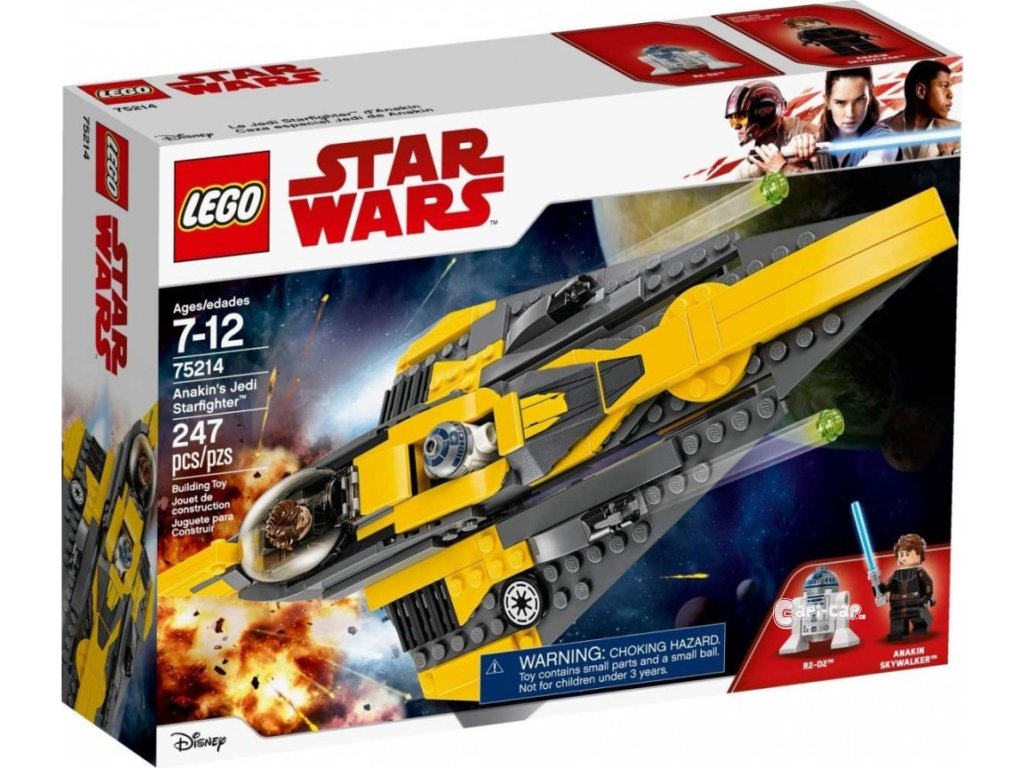 LEGO® Star Wars 75214 Anakinův jediský Starfighter™ - Capi-cap.sk