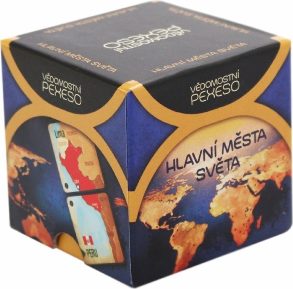 Vedomostné pexeso Hlavné mestá Sveta - Capi-cap.sk