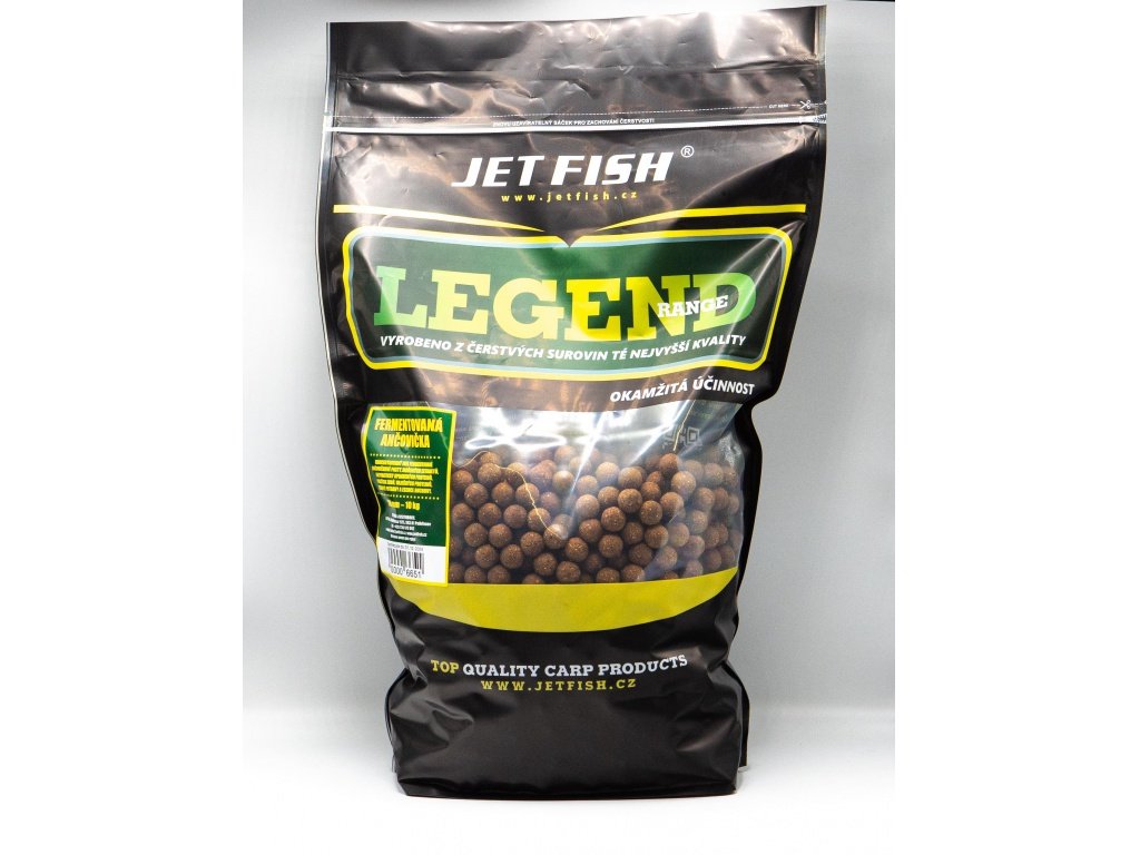 JET FISH Legend Range boilie 10kg - 20mm : FERMENTOVANÁ ANČOVIČKA ...