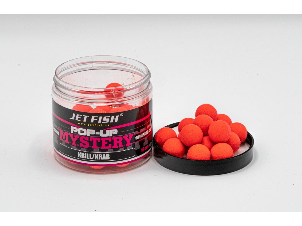 JET FISH Mystery Pop-Up 16mm : KRILL / KRAB - CarpCentrum