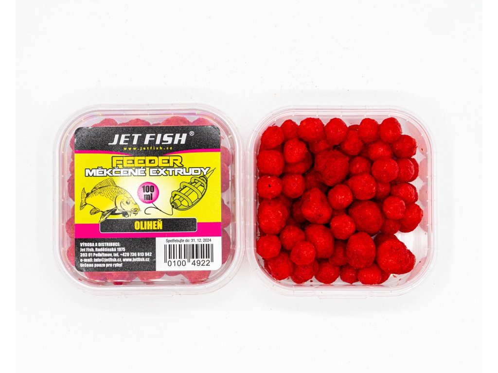 JET FISH 100ml měkčené extrudy : OLIHEŇ - CarpCentrum