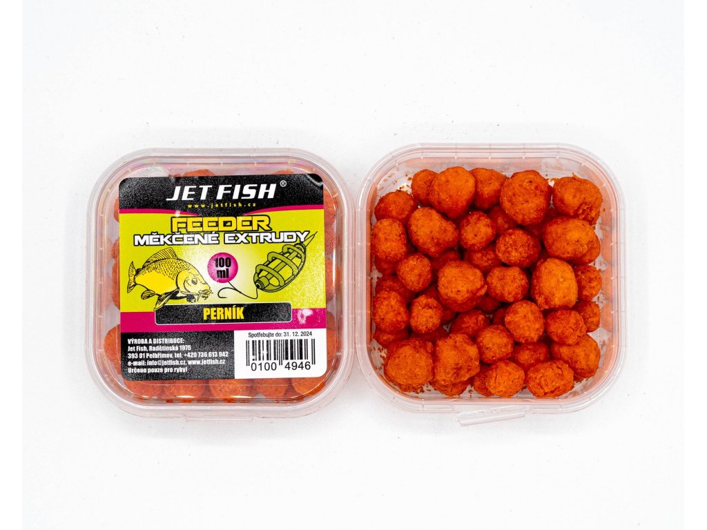 JET FISH 100ml měkčené extrudy : PERNÍK - CarpCentrum