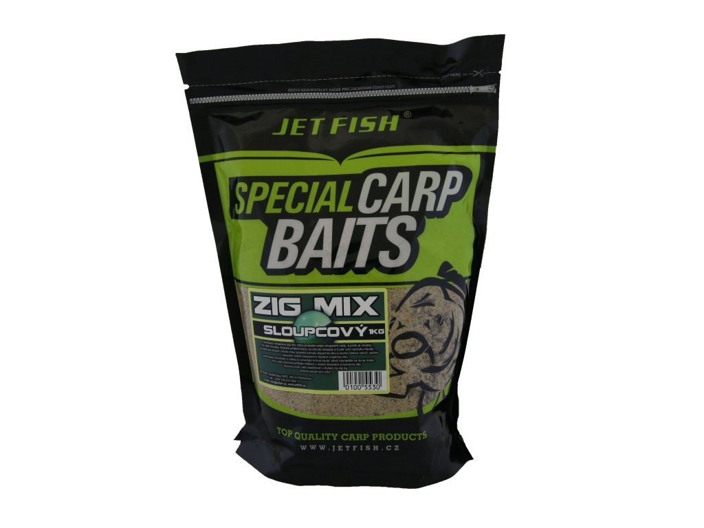 JET FISH 1kg Zig mix : SLOUPCOVÝ - CarpCentrum