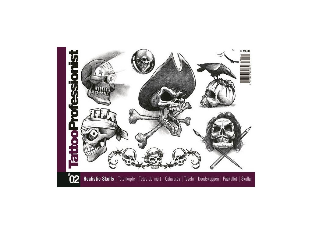 Tattoo Professionist 2 - Realistické lebky - Celtic-Supply.cz | Vše pro ...