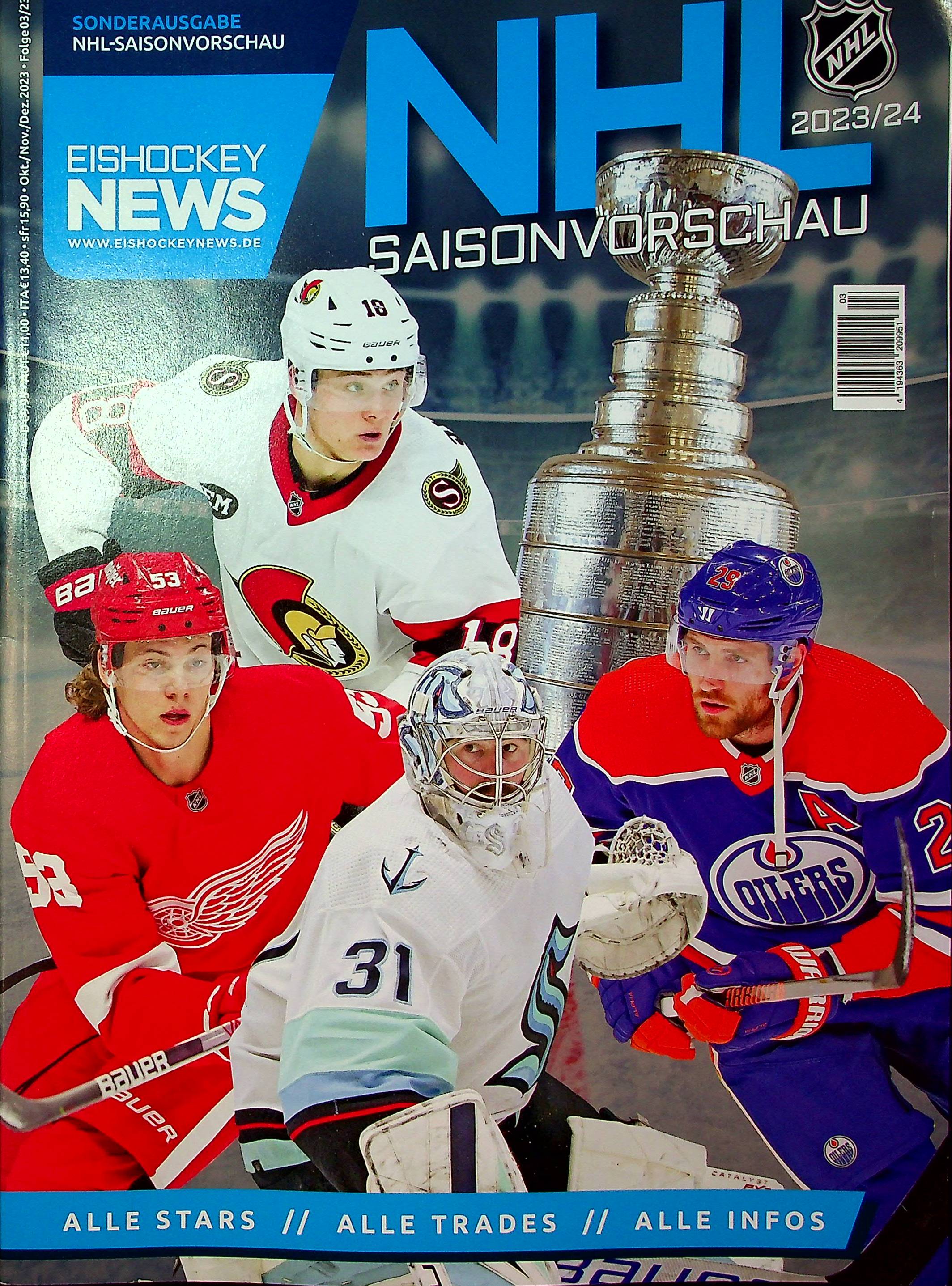 Eishockey news - Saison vorschau NHL 2023-24 - CeskaTrafika.com