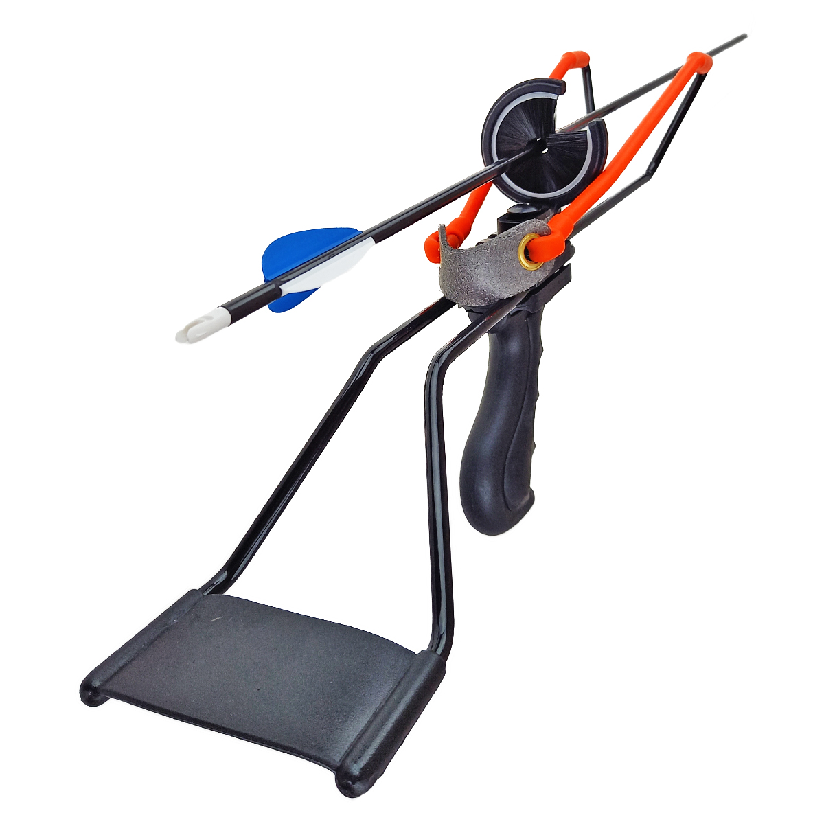 Masivní prak na šípy i kule "BULLSEYE" s opěrkou předloktí ...