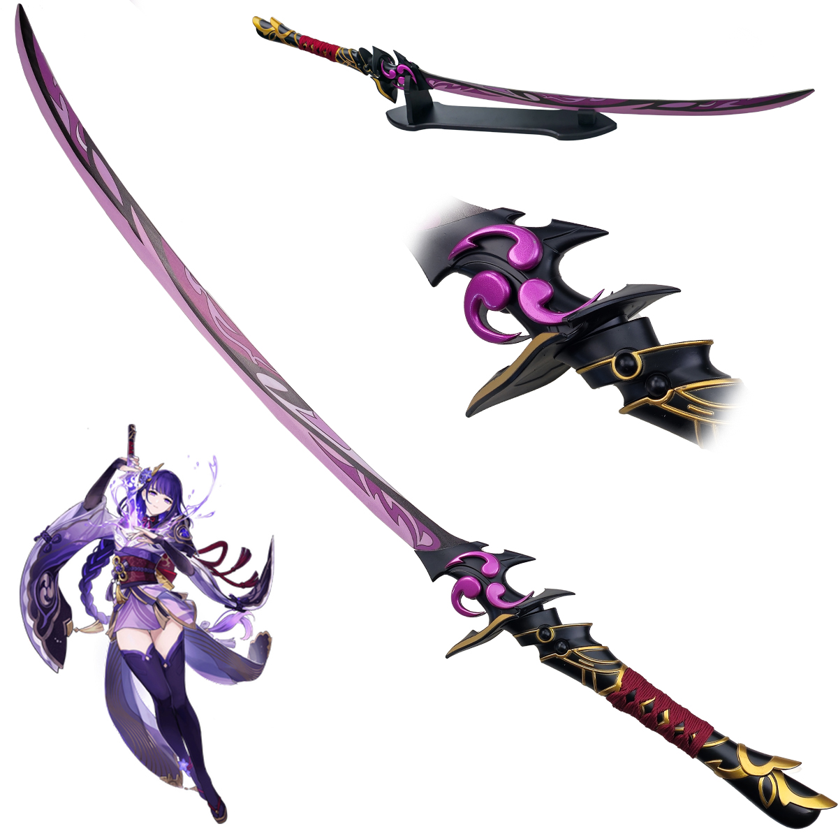 Katana Raiden Shogun "MUSOU NO HITOTACHI" - Genshin Impact ...