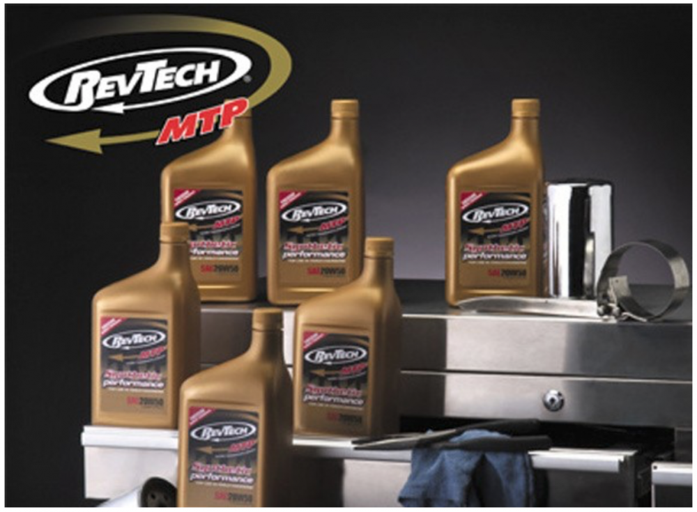 RevTech syntetický olej MTP 20W50 - Choppbroshop.cz