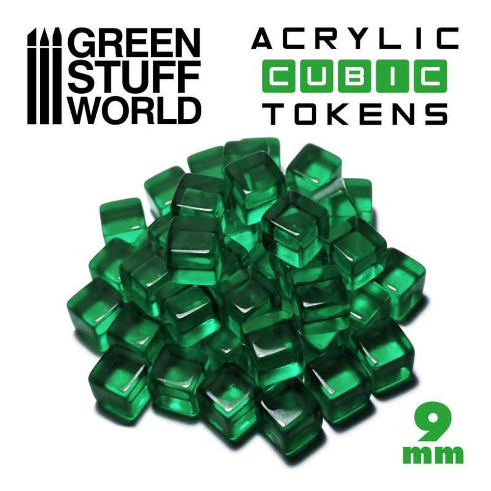 Tokens: GREEN CUBE | Colours of Warriors