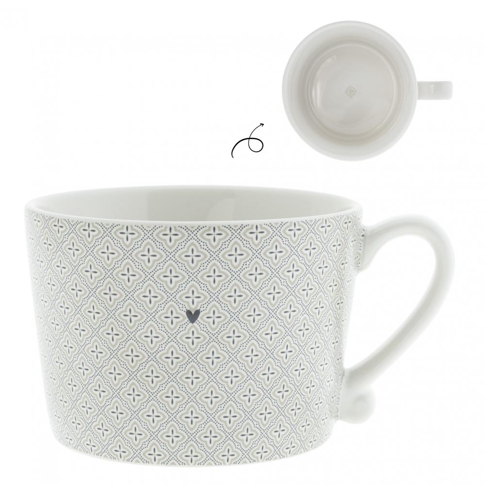 Bastion Collections keramický hrnek Little Mosaic, 270 ml - Country Rose