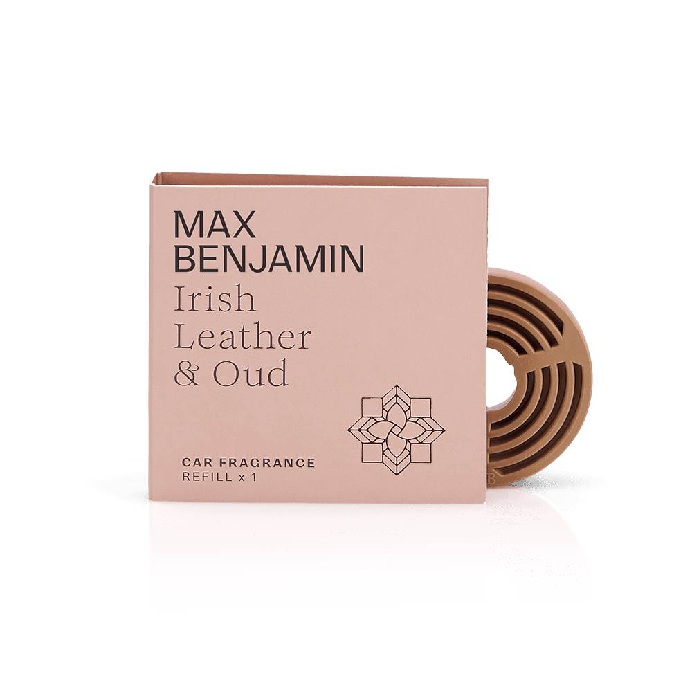 MAX BENJAMIN náhradní náplň do auta Irish Leather & Oud - Country Rose