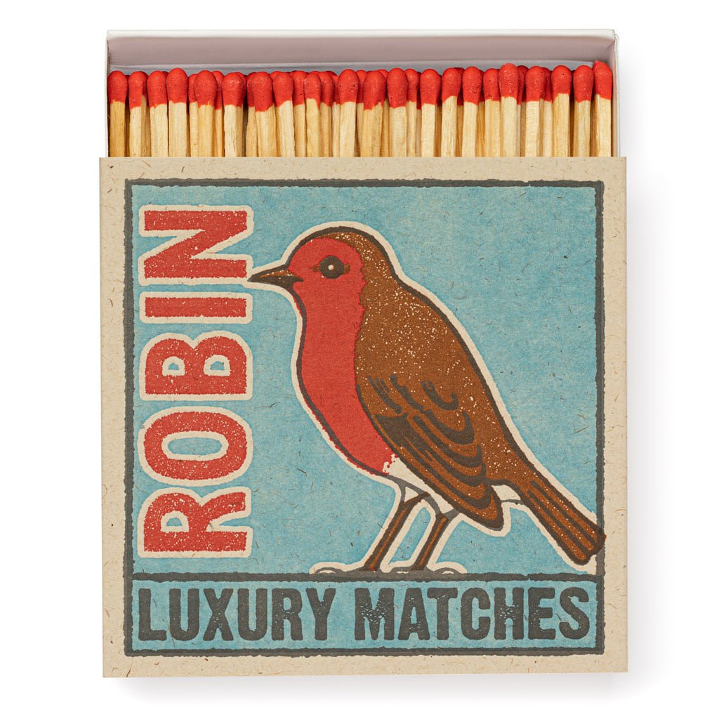 LUXURY MATCHBOXES The Robin - COVEROVER