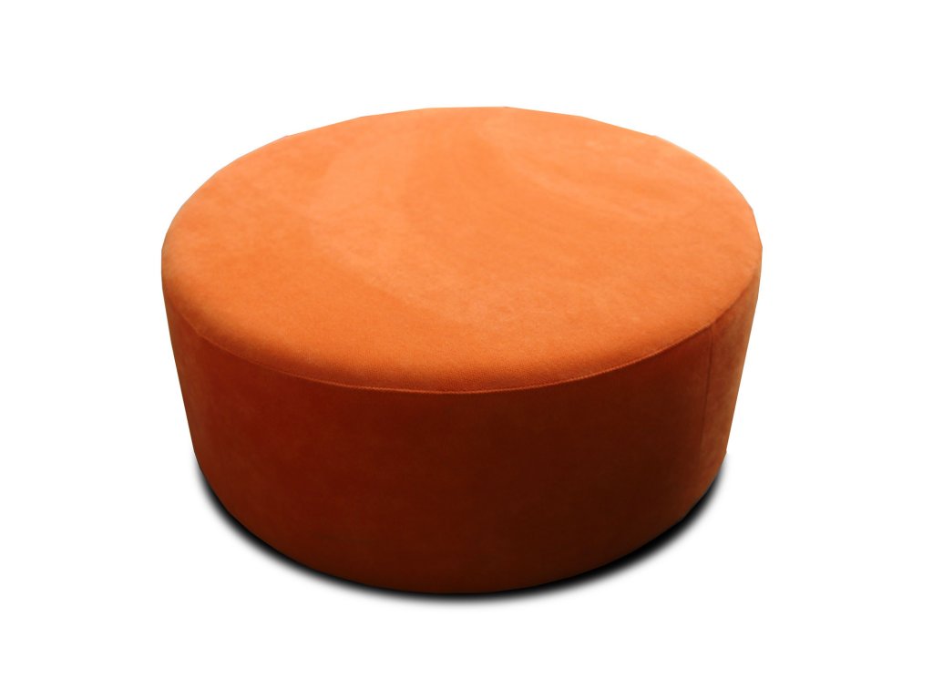 Taburet DONUT oranžový - Creative Home
