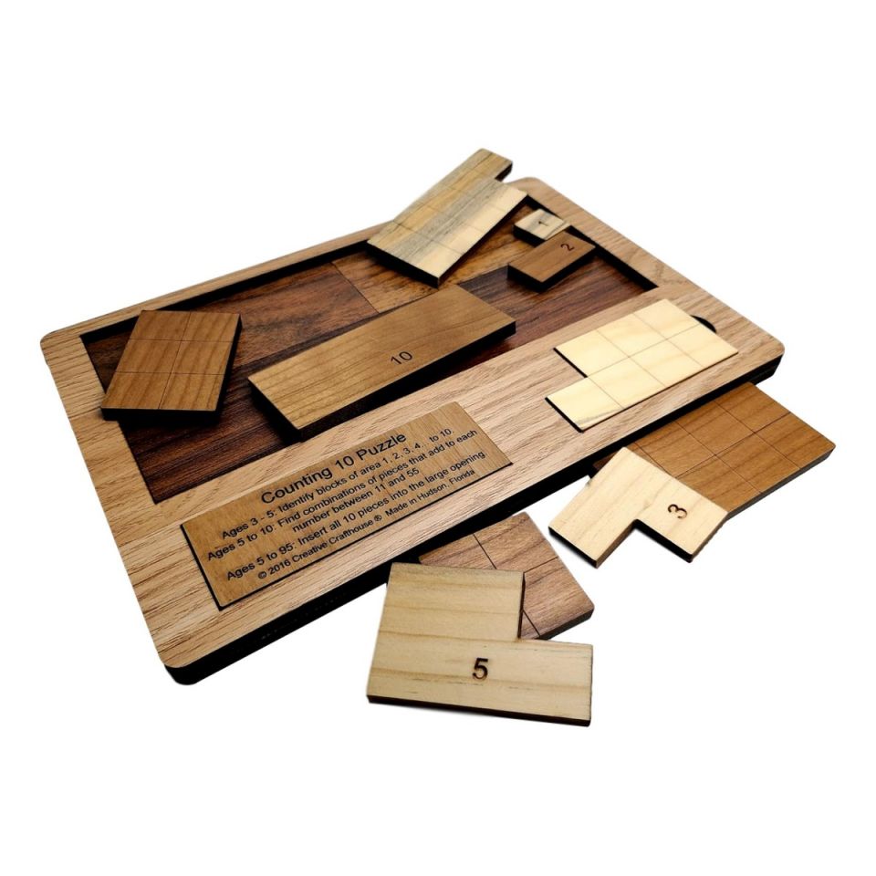 Counting 10 Puzzle - Creative CRAFTHOUSE