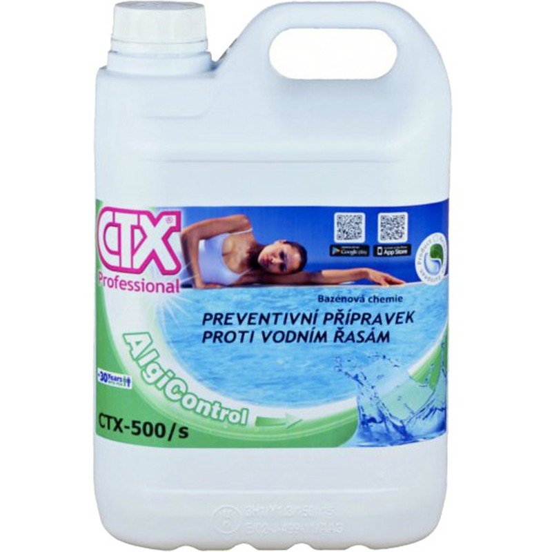 CTX 500/S koncentrovaný algicid 5l - Crystalpool e-shop