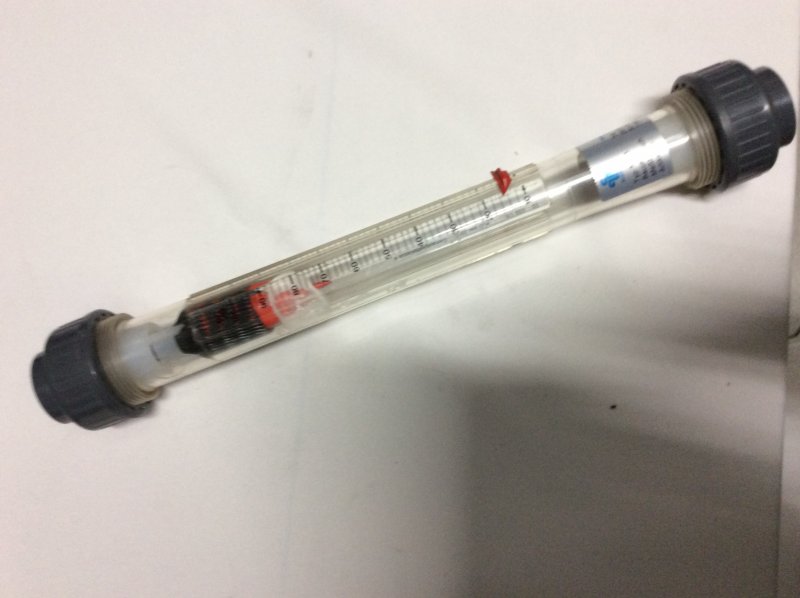 Průtokoměr M23 50-500l d32 PVC PVDF - Crystalpool e-shop