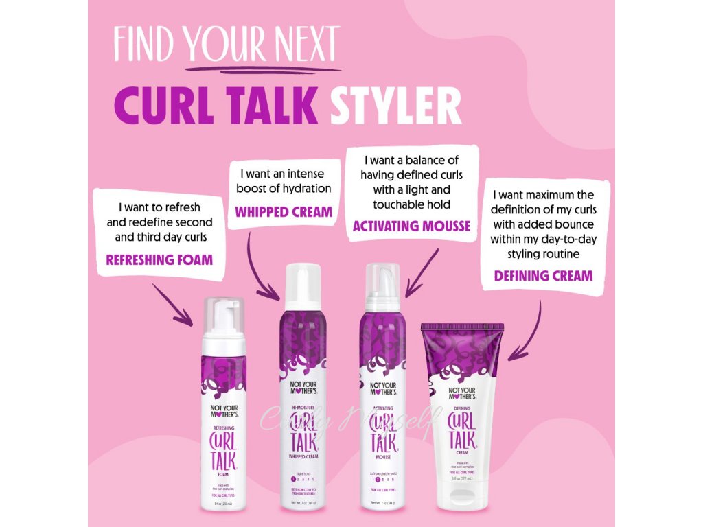 Not Your Mothers Curl Talk Frizz Control Sculpting Gel Curlymyself