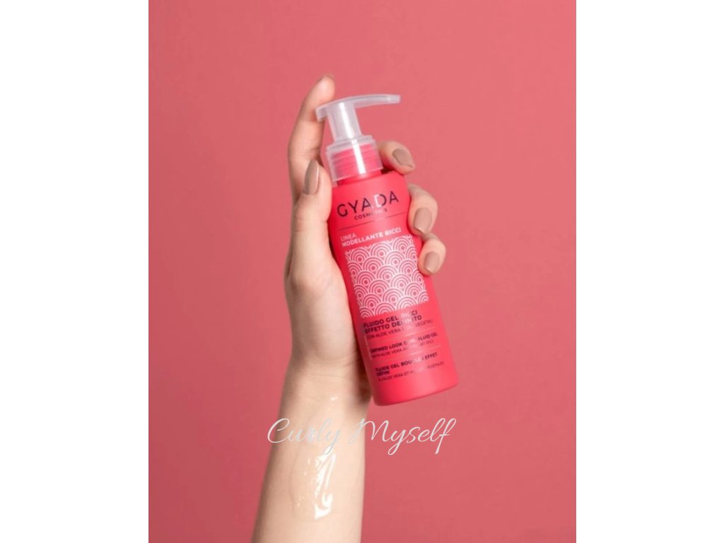 Gyada modelační gel pro kudrnaté vlasy - silná fixace - CurlyMyself