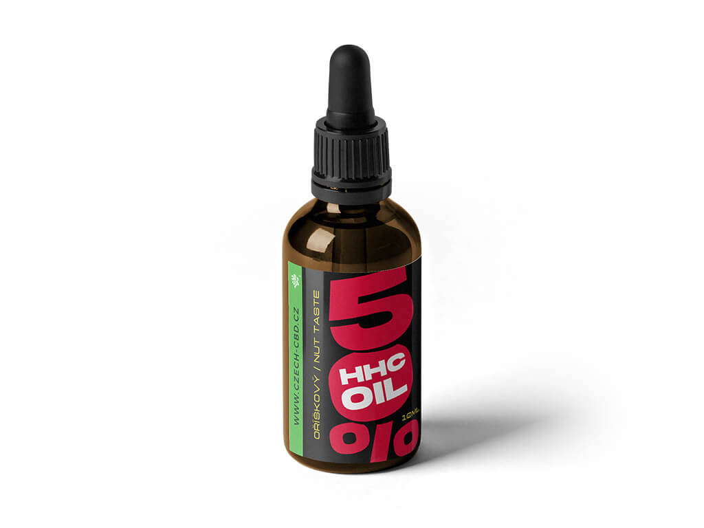 HHC Nut Oil 50%, 10 ml | czech-cbd.cz