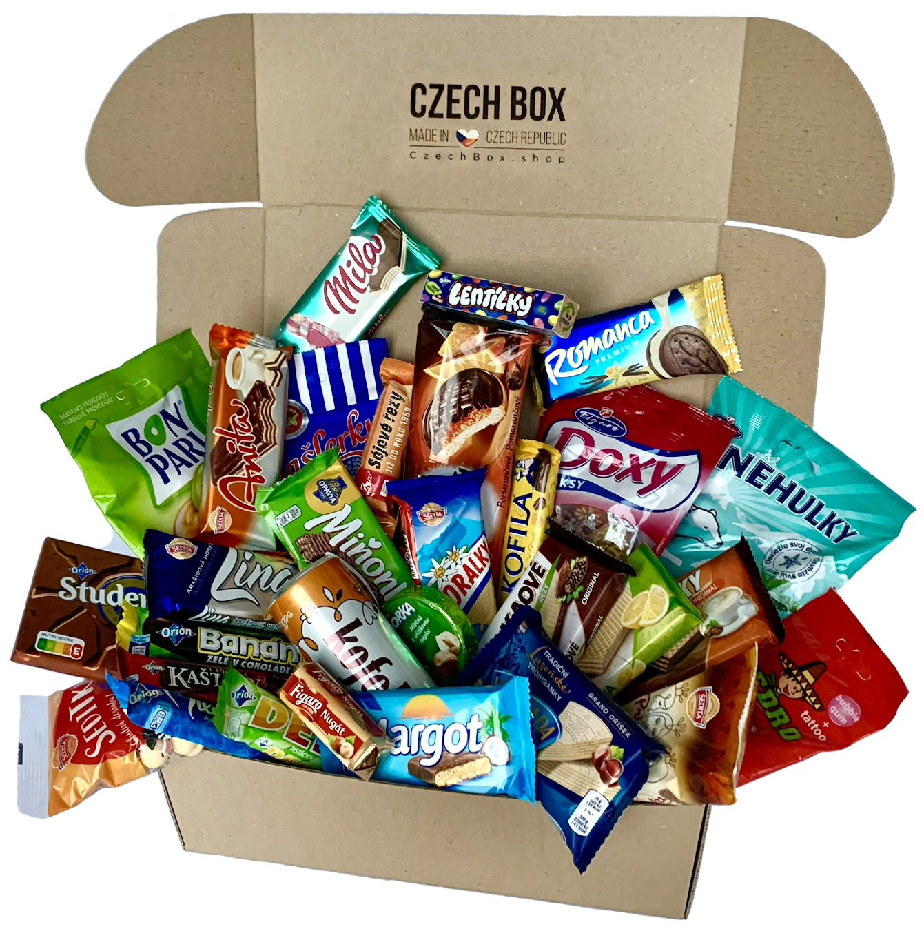 Monthly candy subscription Boxes | Favourite Czech Candy Boxes - www ...