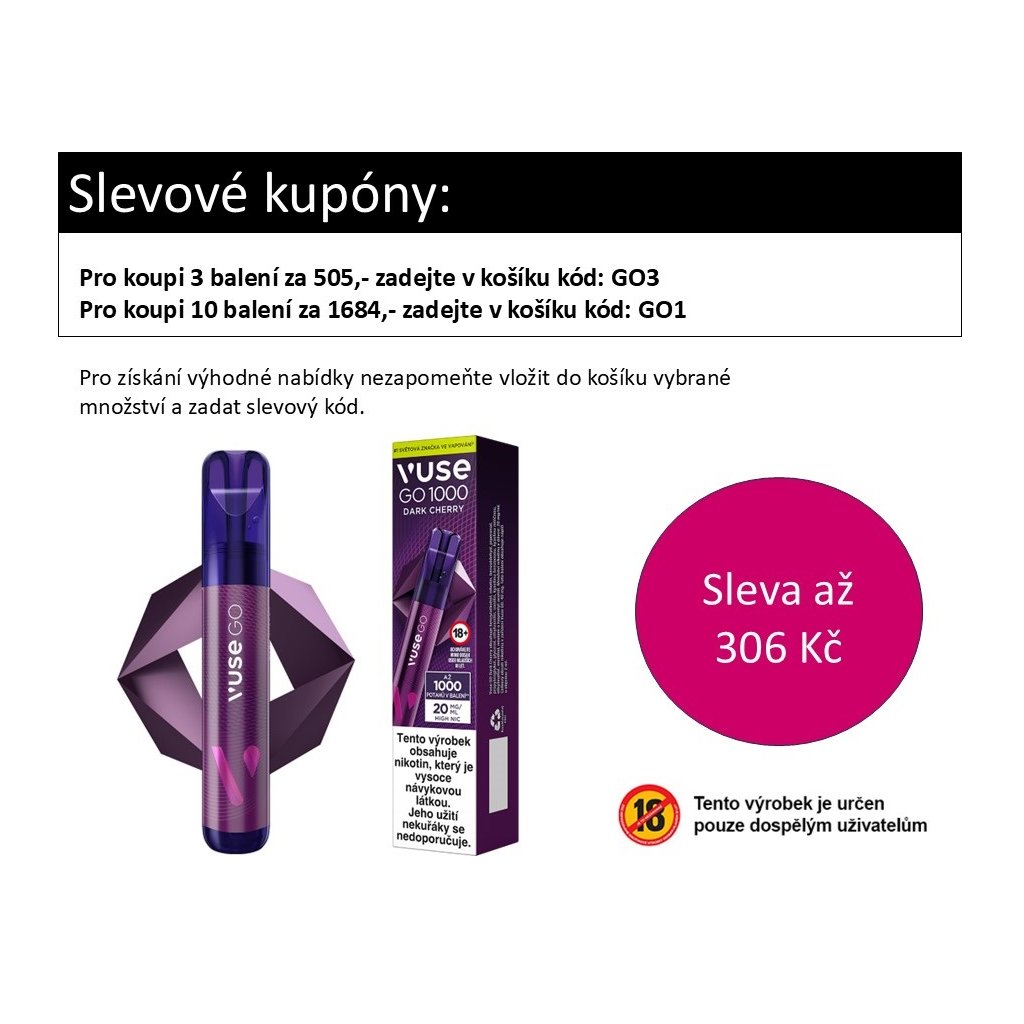 VUSE GO - Czechpods.cz