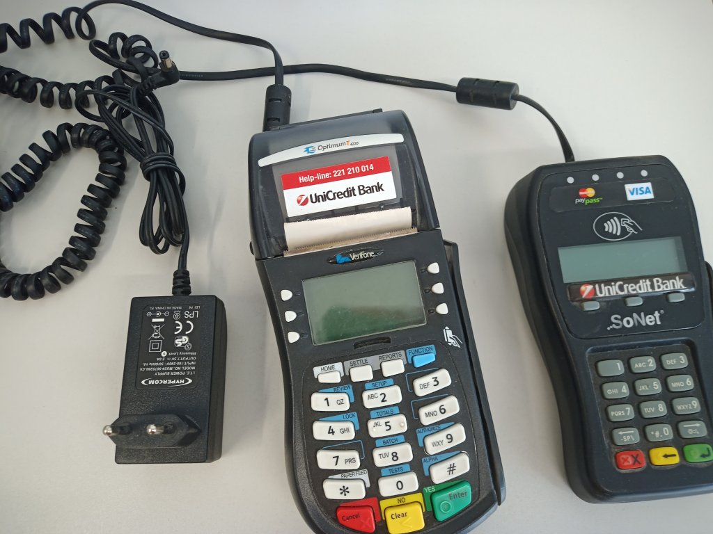 Platební terminál Hypercom Optimum T4220 DialUp/IP - DANAPO - David Černý