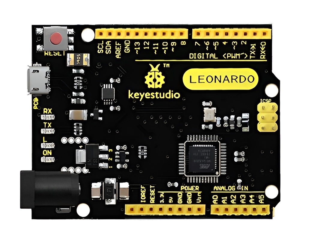 Keyestudio Arduino vyvojova deska Leonardo R3+micro USB pro DIY - DATRAM PRAHA