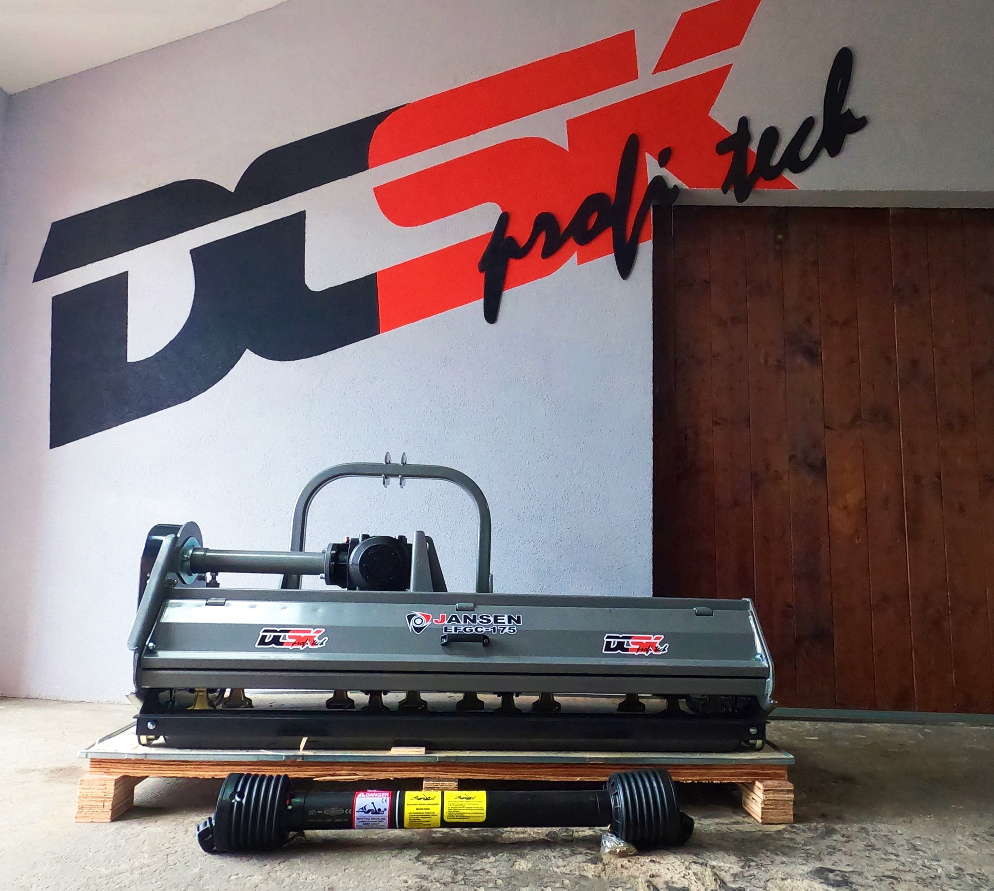 DCSK profi tech - Jansen EFGC-175 - 175cm mulčovač bez posuvu (SN52) - DCSK