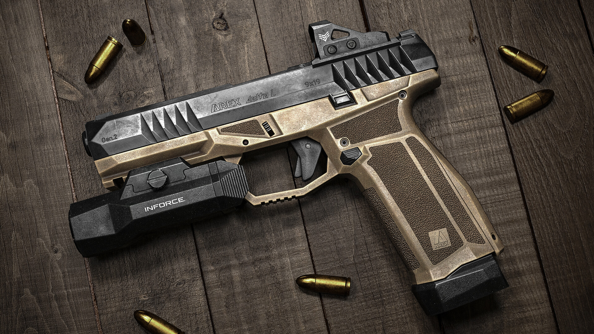 Test odolnosti pistole AREX Delta | Defendia.cz