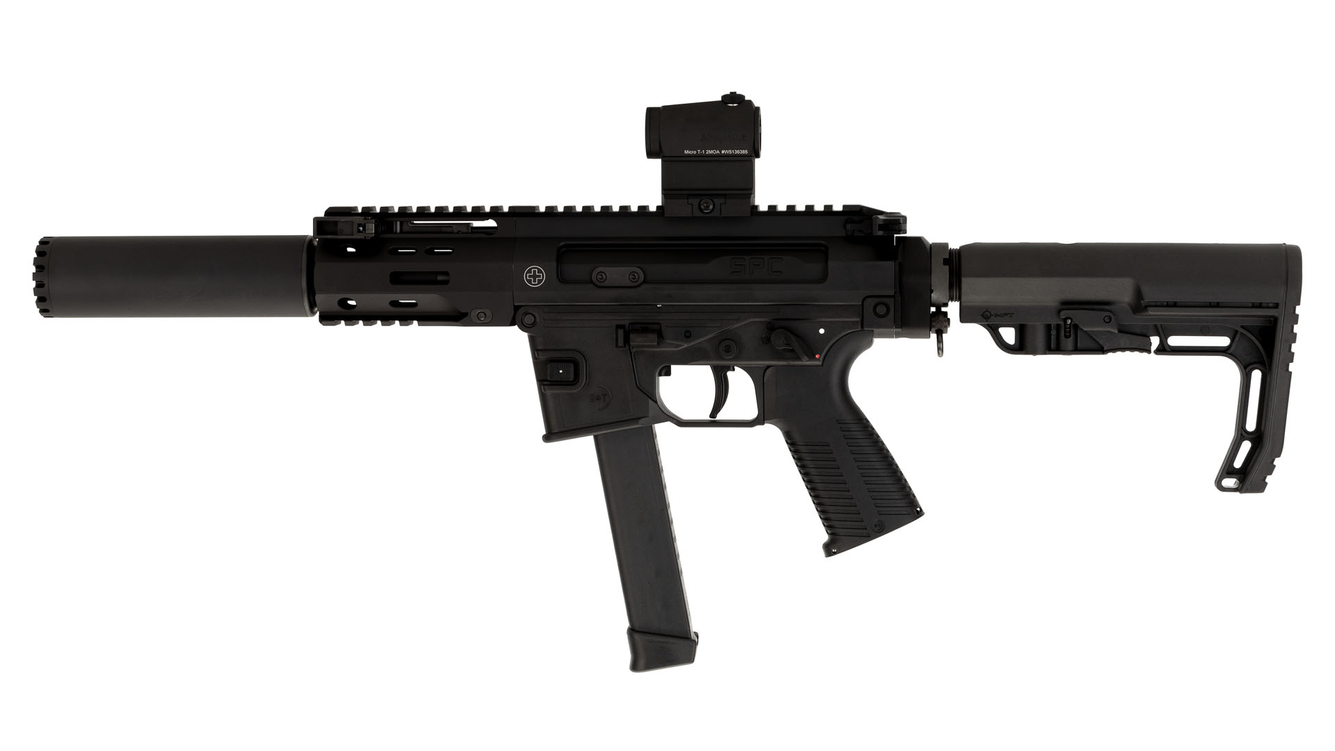 Samonabíjecí puška B&T SPC9 SD G, 9 mm Luger | DEFENDIA.CZ