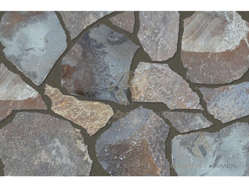 Obklad Andezit Šedo Hnedý