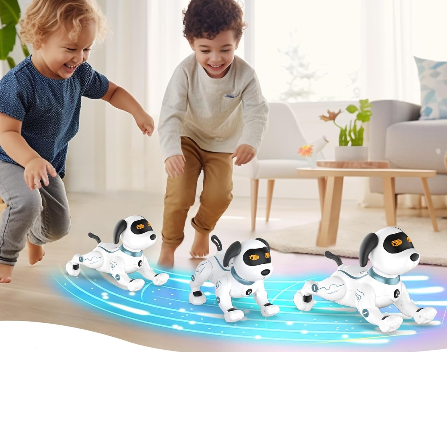 Interaktywny pies robot| Deminas