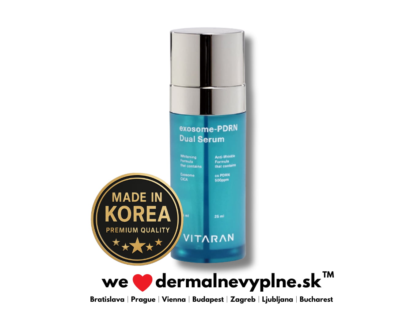 VITARAN Exosome PDRN - Dual serum 2x25ml - Regeneračné sérum s ...