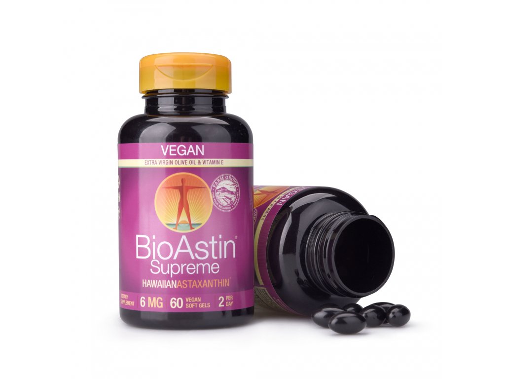 BioAstin Supreme Havajský astaxanthin 6mg | Díky přírodě