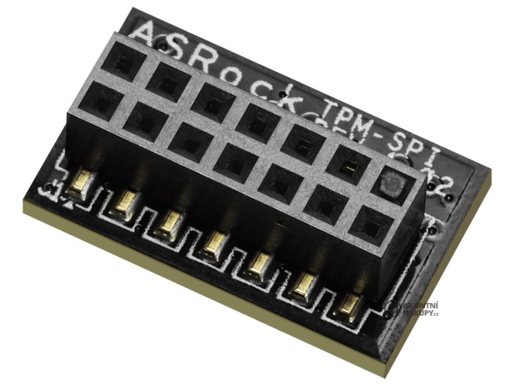 ASRock modul TPM-SPI TPM-SPI - Diskontní nákupy s.r.o.