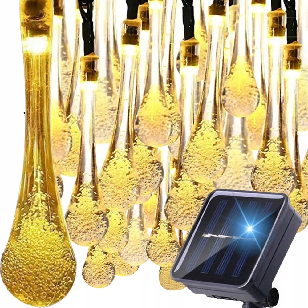 Záhradná solárna reťaz Cencúle 4,4 m - Dizajnland.sk