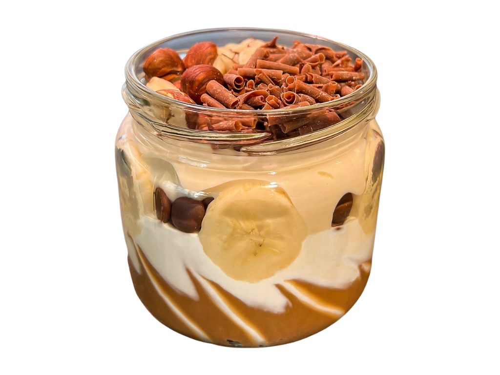 Můj jogurt Slaný karamel - Banán 370 ml