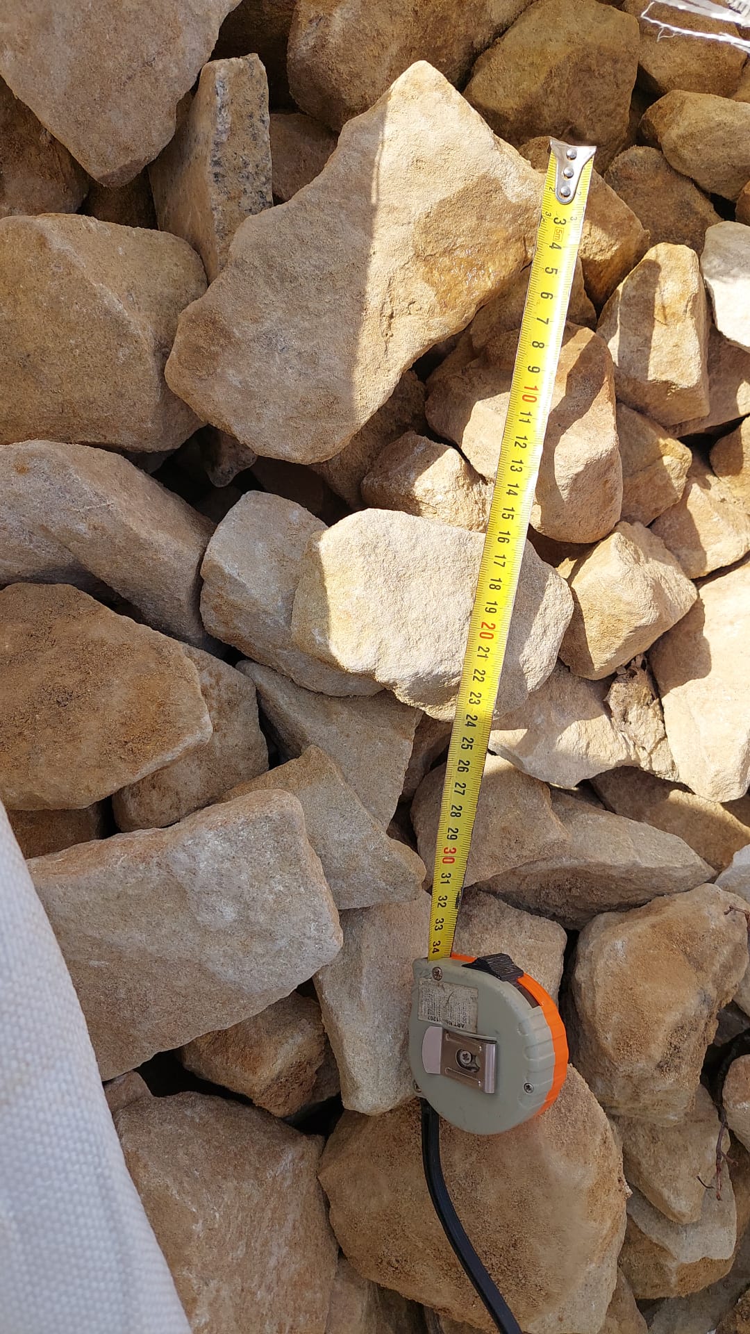 Pískovec 63-125 mm 1 kg - Dolfi Stone